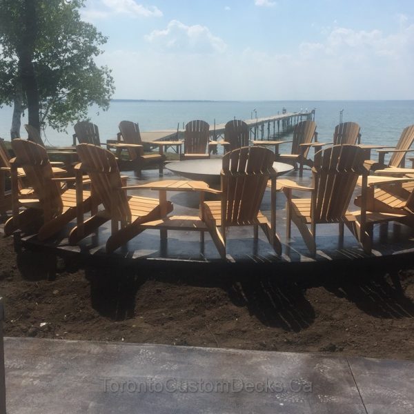 Cottage deck design - Toronto Custom deck design, pergolas, fences ...